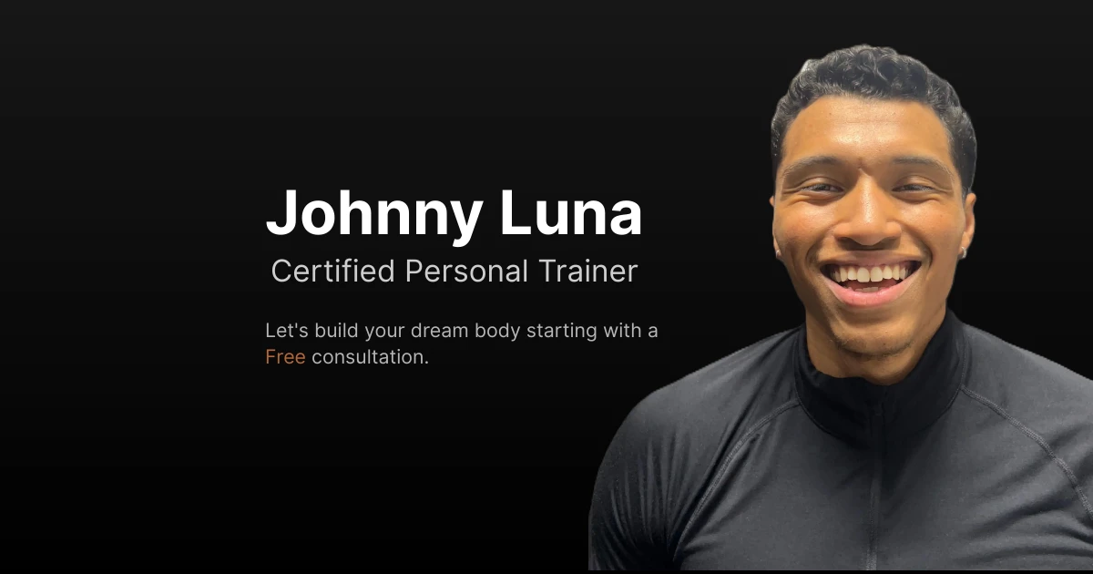 Johnny Luna | NYC Personal Trainer & Hypertrophy Specialist